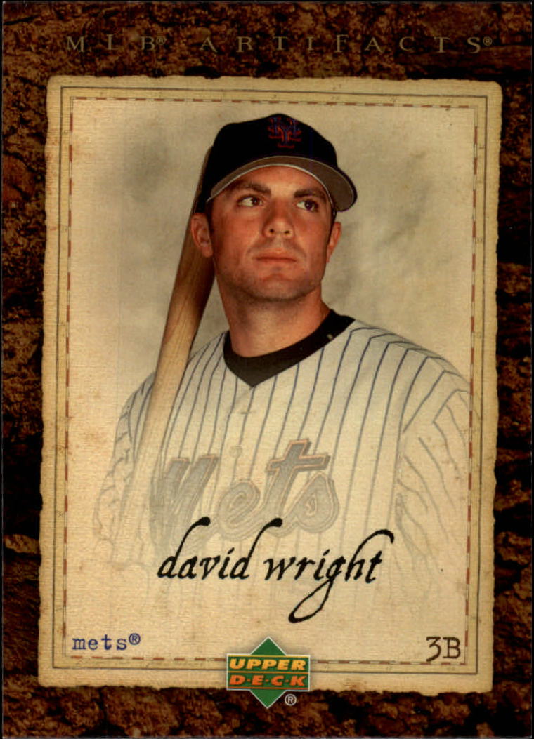 2007 Artifacts #55 David Wright - NM-MT