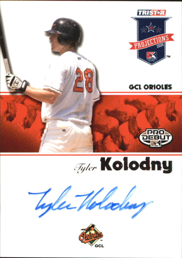 2008 TRISTAR PROjections Autographs #93 Tyler Kolodny - NM-MT
