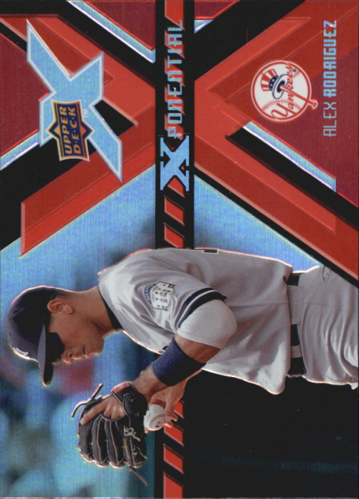 2008 Upper Deck X Xponential #AL Alex Rodriguez - NM-MT - Wonder Water ...