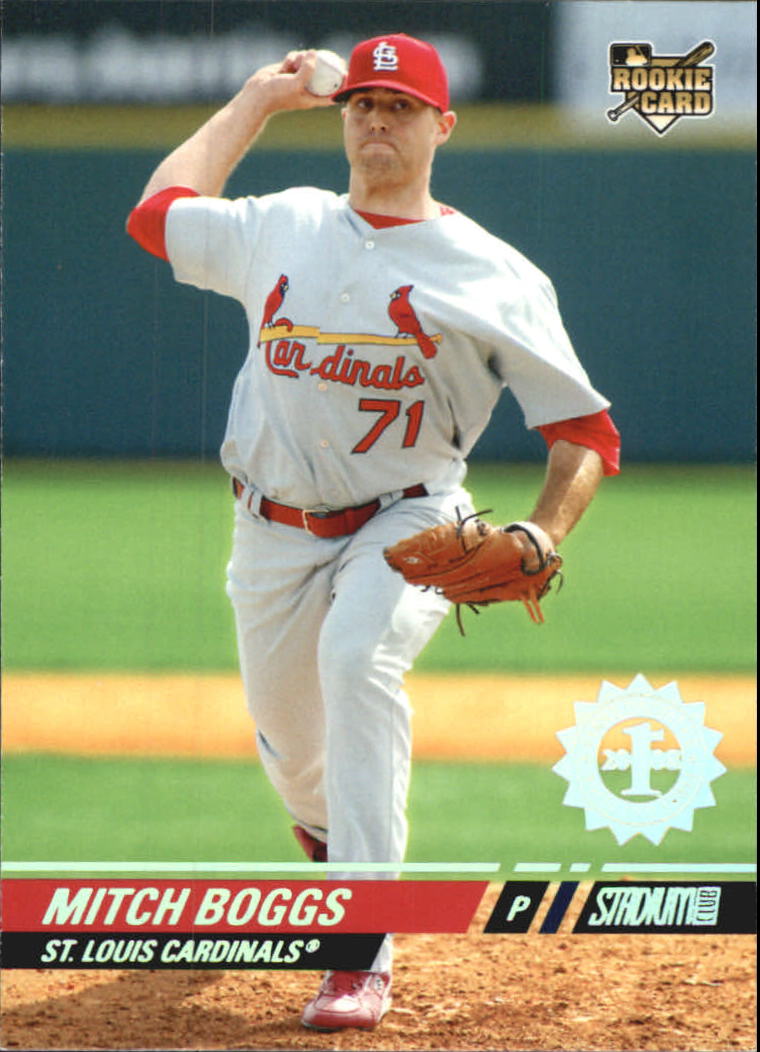 2008 Stadium Club First Day Issue Unnumbered #126A Mitch Boggs ...