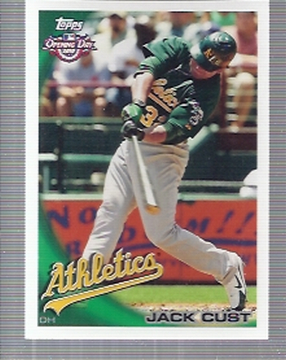 2010 Topps Opening Day #123 Jack Cust - NM-MT
