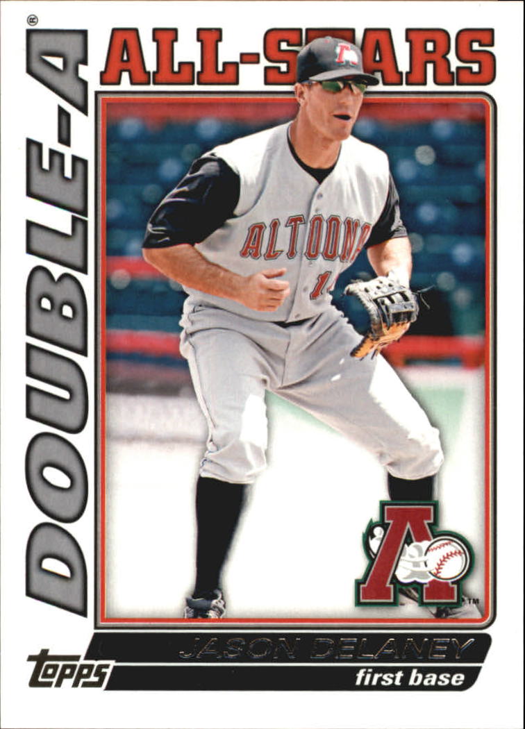 2010 Topps Pro Debut Double-A All-Stars #DA11 Jason Delaney - NM-MT