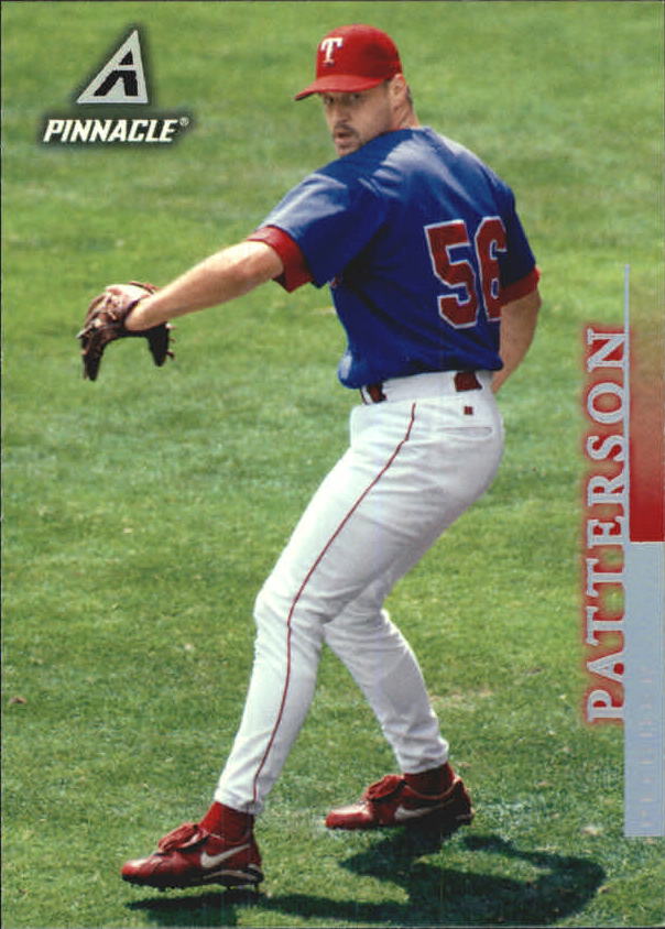 1998 Pinnacle Home Statistics Back #120 Danny Patterson - A3457 - NM-MT