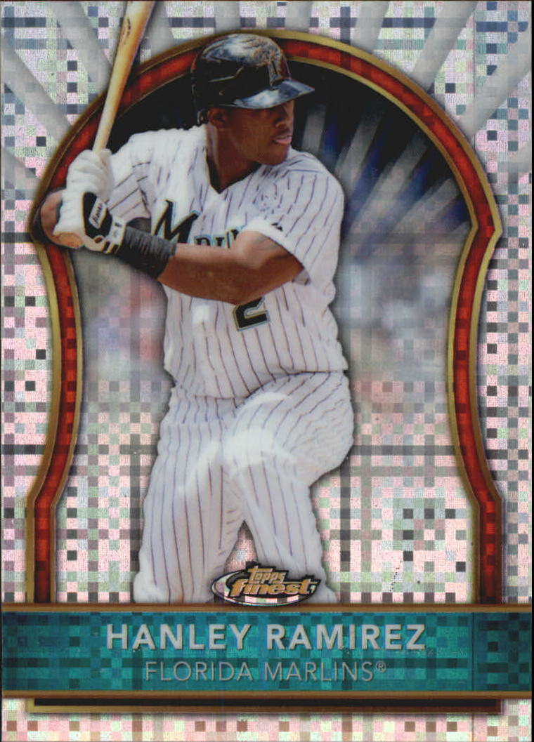2011 Finest X-Fractors #1 Hanley Ramirez - NM-MT