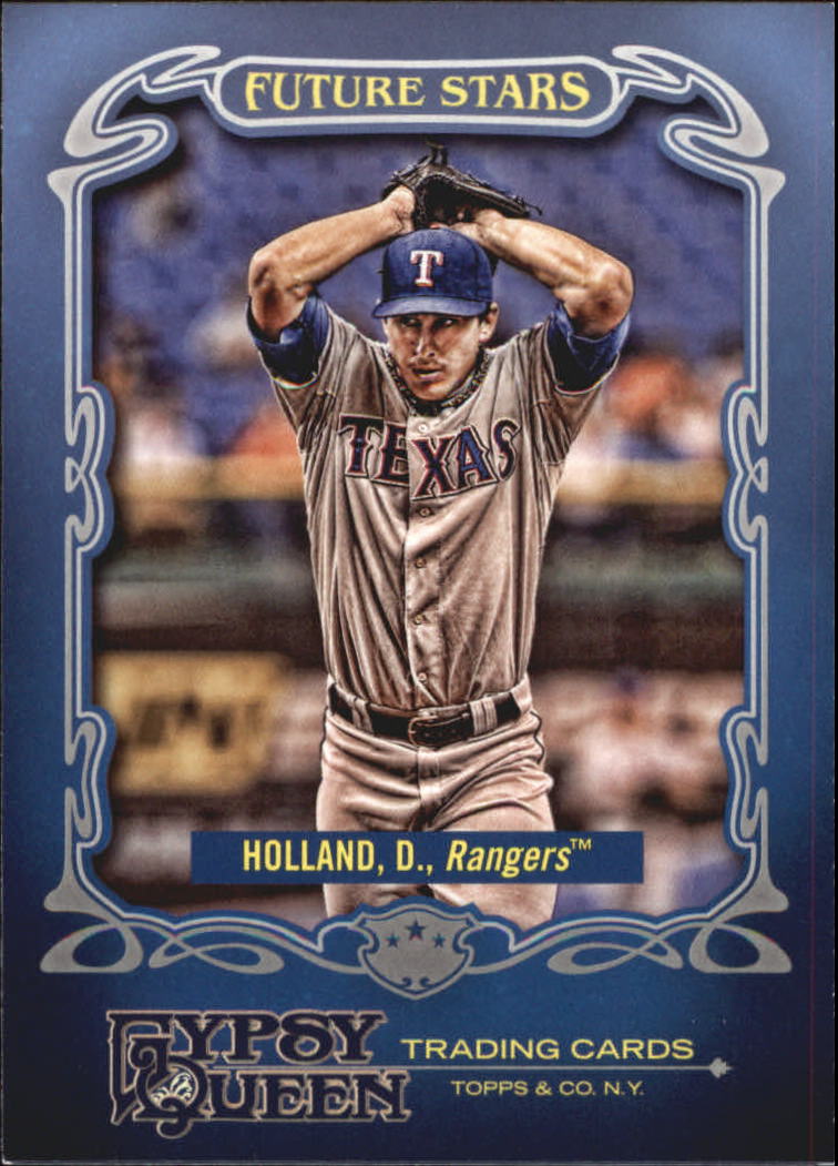 2012 Topps Gypsy Queen Future Stars #DH Derek Holland - NM-MT