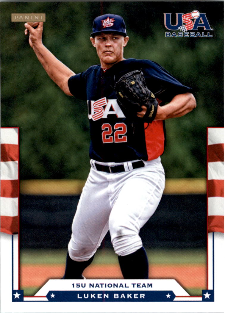 2012 USA Baseball #45 Luken Baker - NM-MT