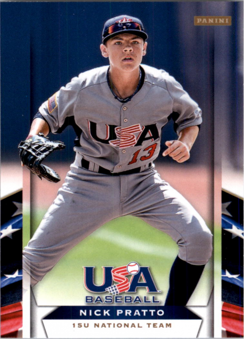 2013 USA Baseball #56 Nick Pratto - NM-MT