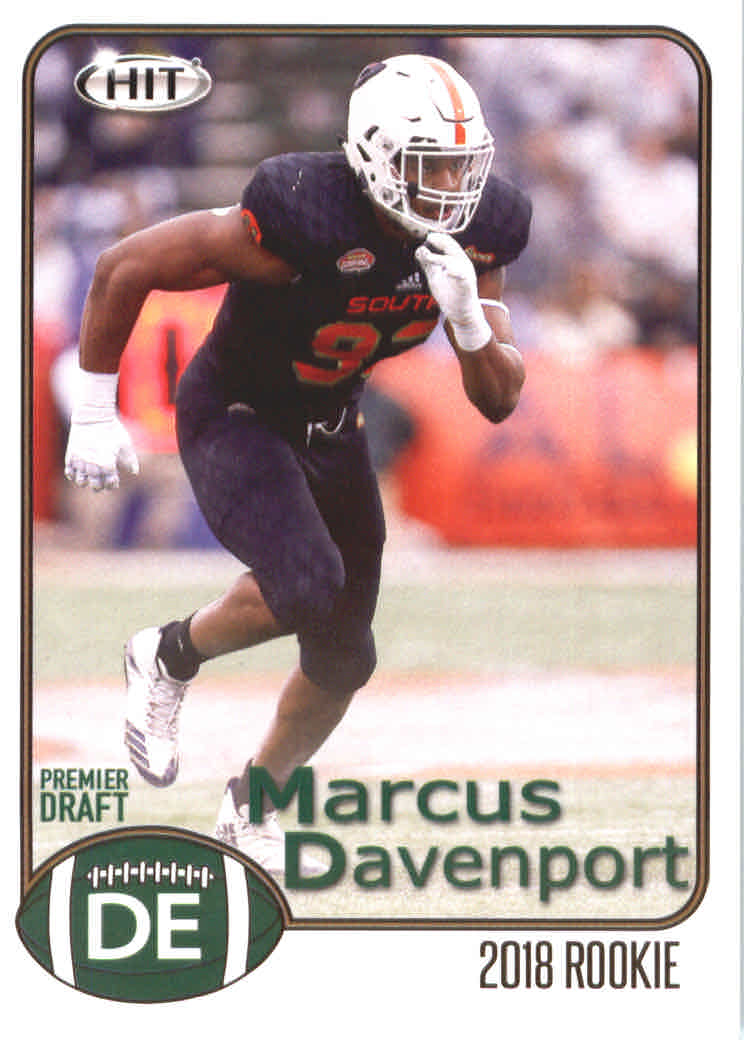 2018 SAGE HIT #90 Marcus Davenport - NM-MT