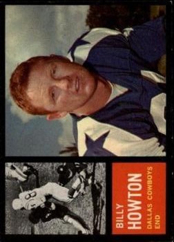 1962 Topps #42 Billy Howton - VG