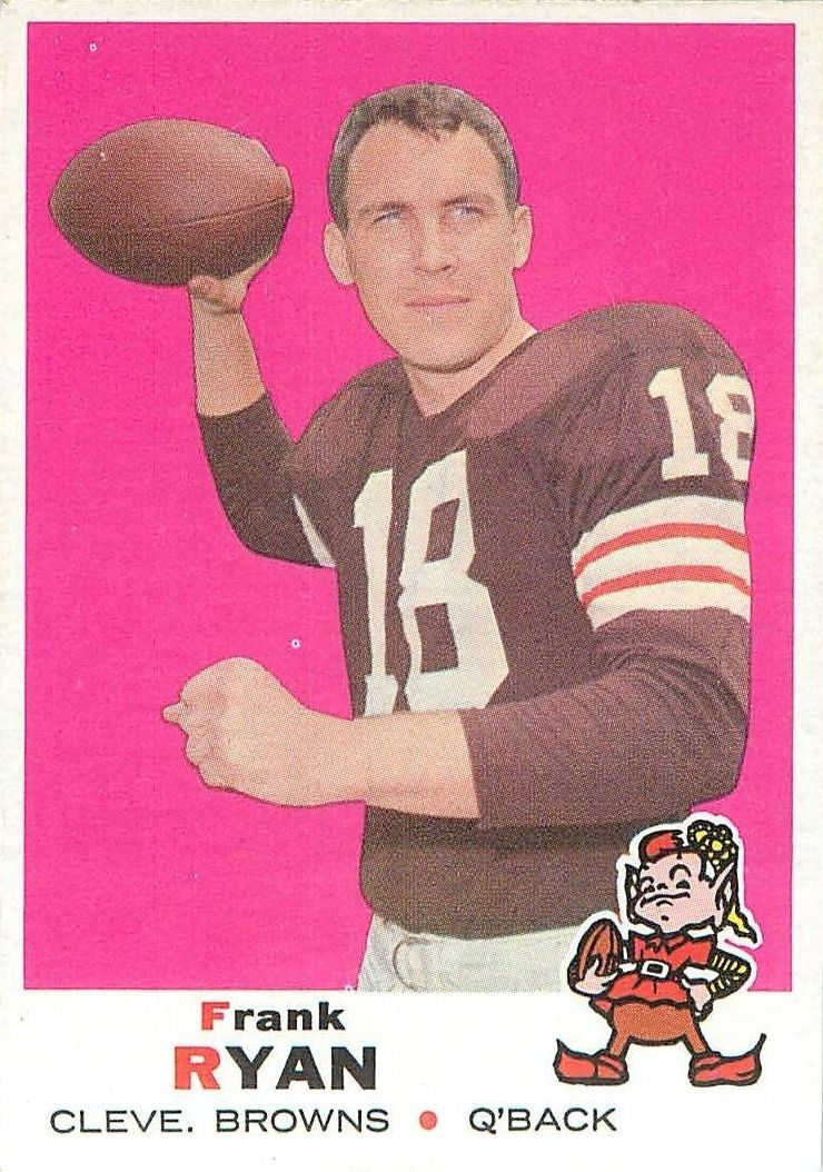 1969 Topps #140 Frank Ryan - VG