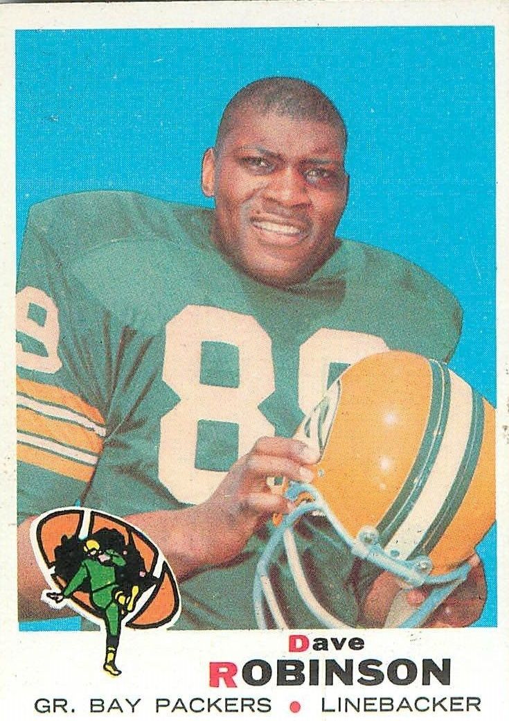 1969 Topps #190 Dave Robinson - Ex+