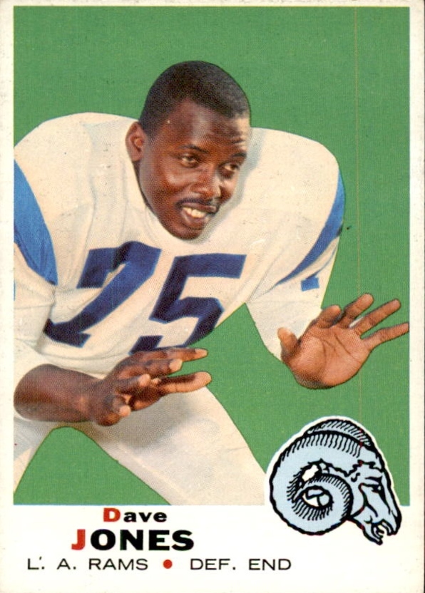 1969 Topps #238 Deacon Jones - FAIR
