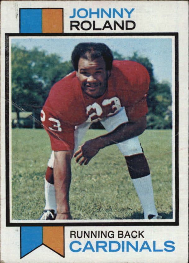 1973 Topps #123 Johnny Roland - VG