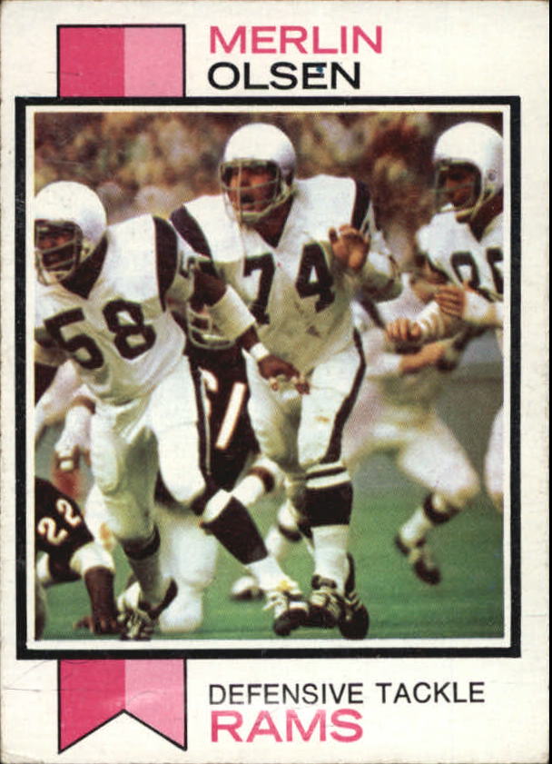 1973 Topps #479 Merlin Olsen - NM - Bakersfield.cards | Beckett Marketplace