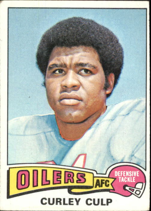 1975 Topps #297 Curley Culp - OILERS - NM