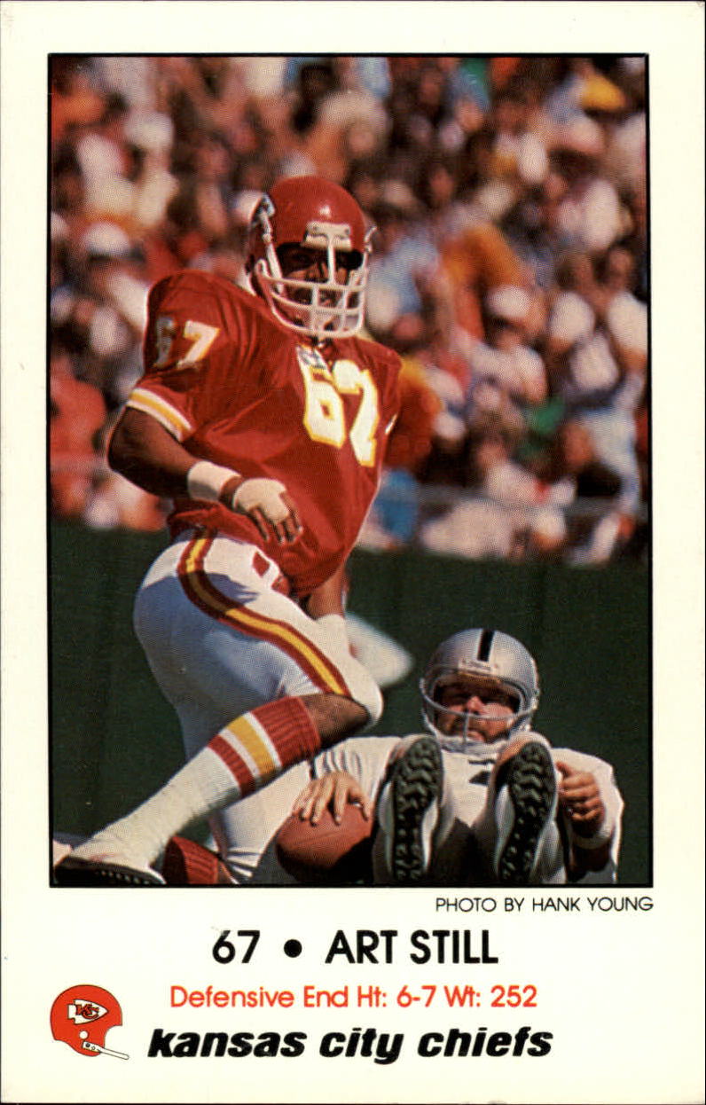 1981 Chiefs Police #2 Art Still - NM-MT