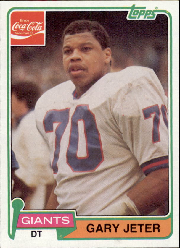 1981 Coke #39 Gary Jeter - NM