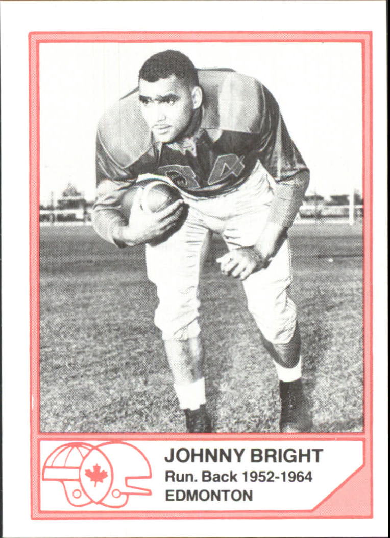1983 JOGO Hall of Fame A #A10 Johnny Bright - NM-MT