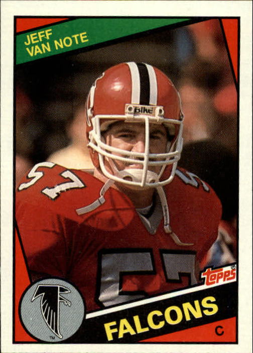 1984 Topps #220 Jeff Van Note - NM-MT - ChicagoCards.com | Beckett ...