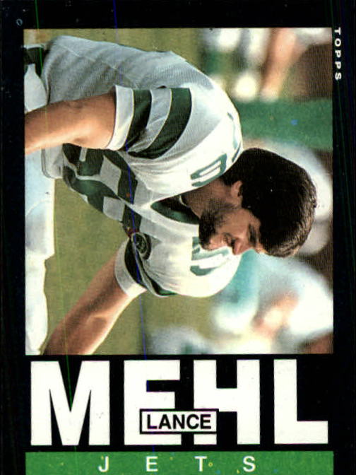 1985 Topps #345 Lance Mehl - EX-MT - MEDINA SPORTSCARDS & COLLECTIBLES ...