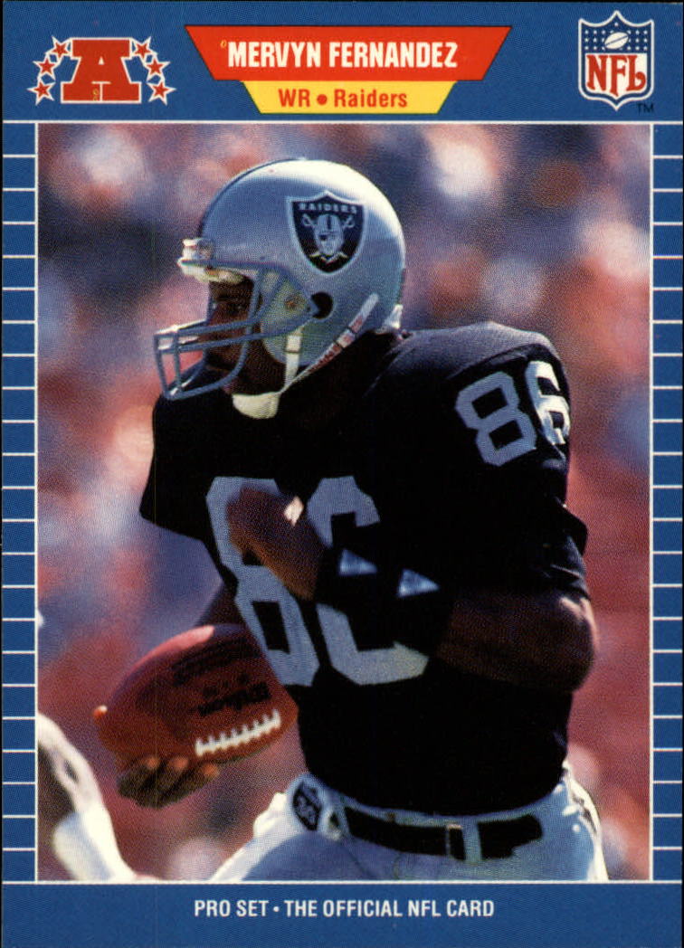 1989 Pro Set #553 Mervyn Fernandez RC - NM-MT - The Stadium | Beckett ...