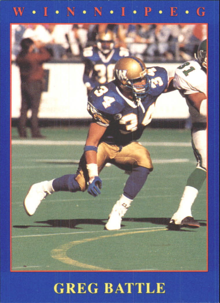 1990 JOGO #116 Greg Battle - NM-MT