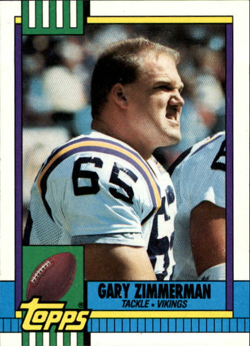 1990 Topps #107 Gary Zimmerman - NM-MT
