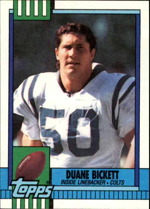 1990 Topps #314 Duane Bickett - NM-MT