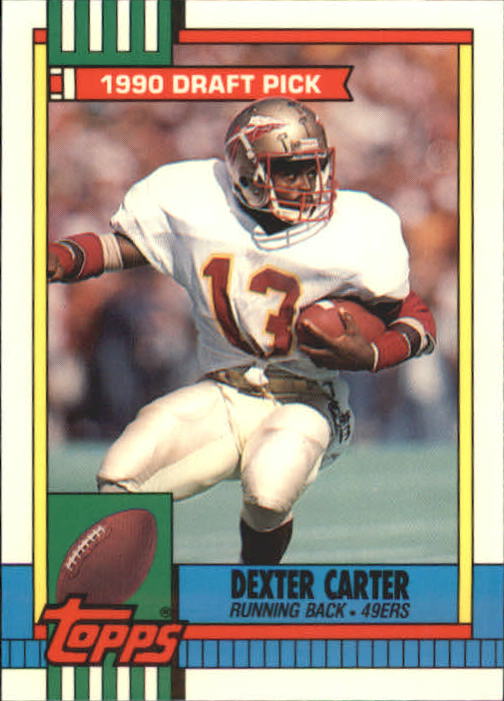1990 Topps Tiffany #6 Dexter Carter - NM-MT
