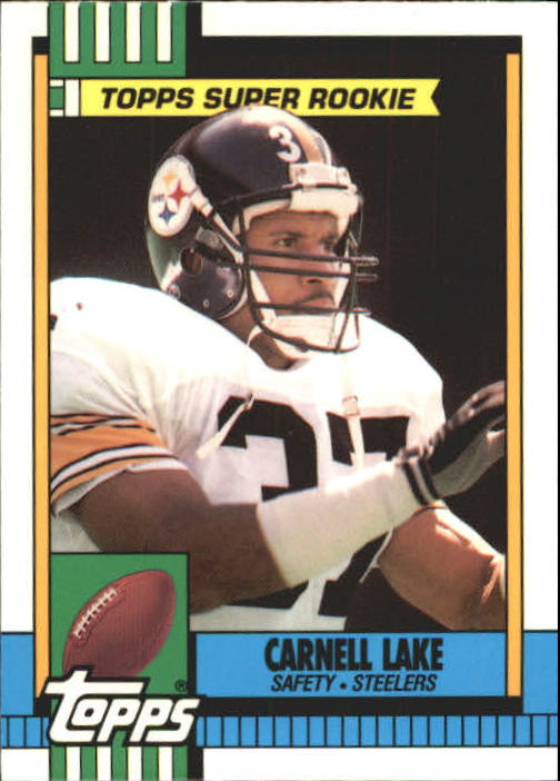 1990 Topps Tiffany #177 Carnell Lake - NM-MT