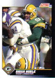 1991 Score #520 Brian Noble - NM-MT
