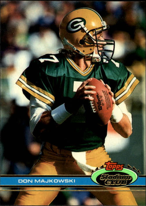1991 Stadium Club #471 Don Majkowski - NM-MT