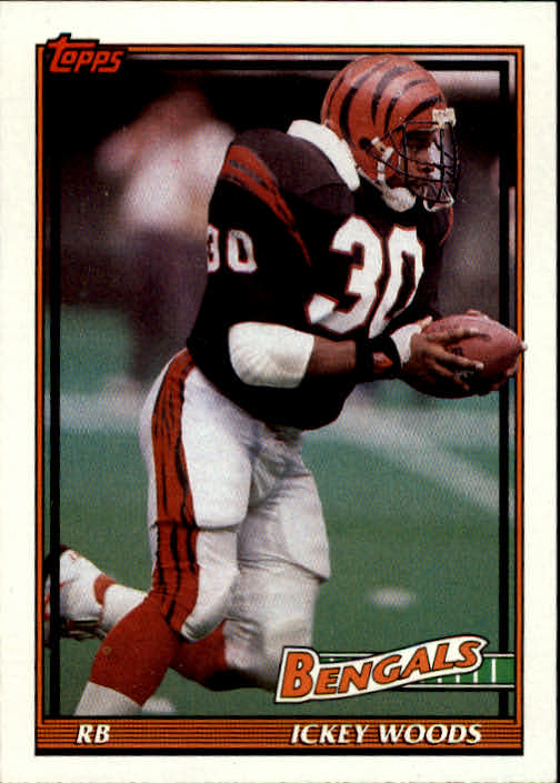 1991 Topps #246 Ickey Woods - NM-MT