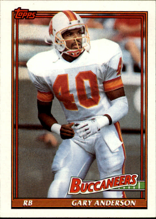 1991 Topps #482 Gary Anderson RB - NM-MT
