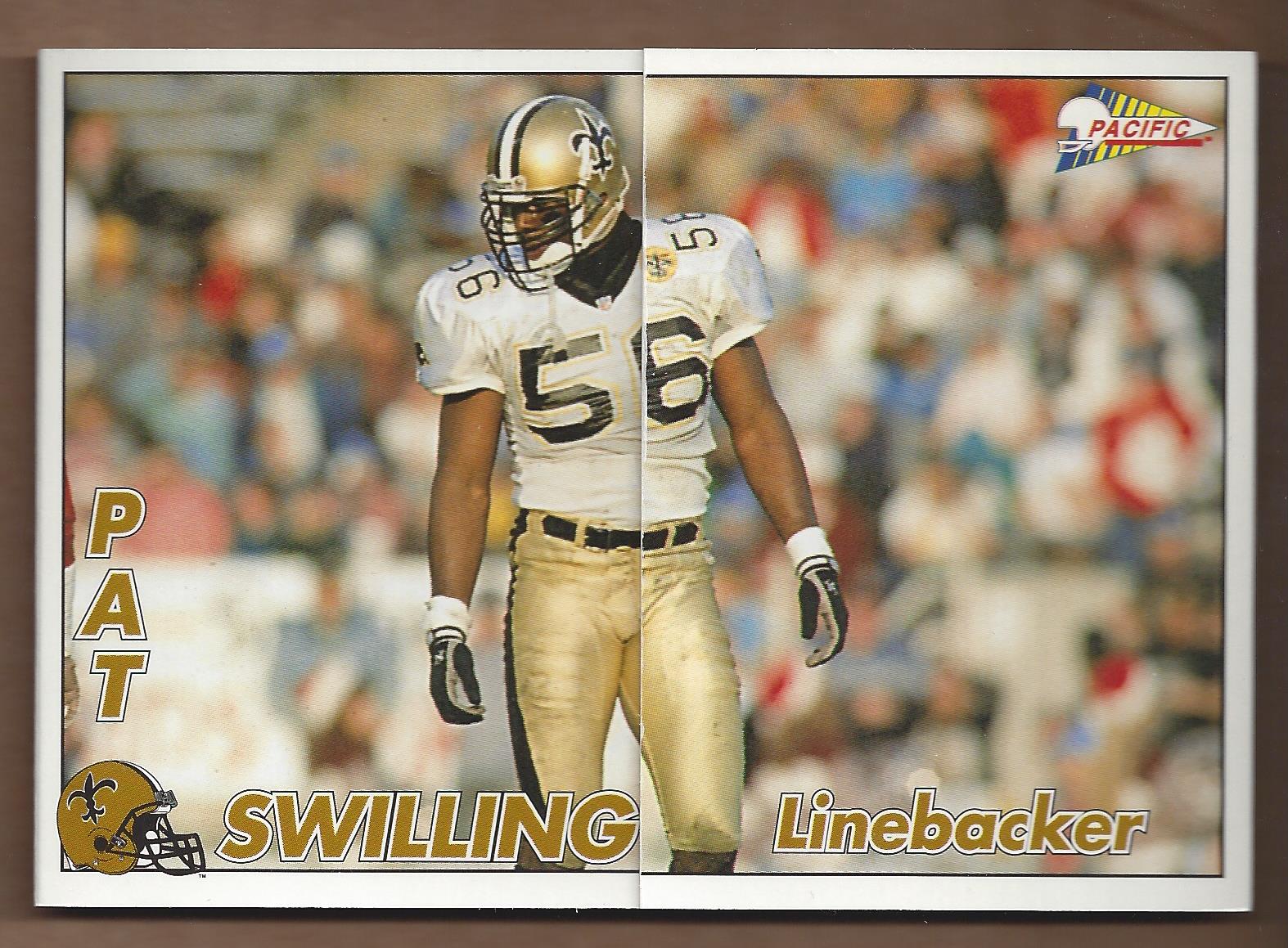 1992 Pacific Triple Folders #18 Pat Swilling - NM-MT