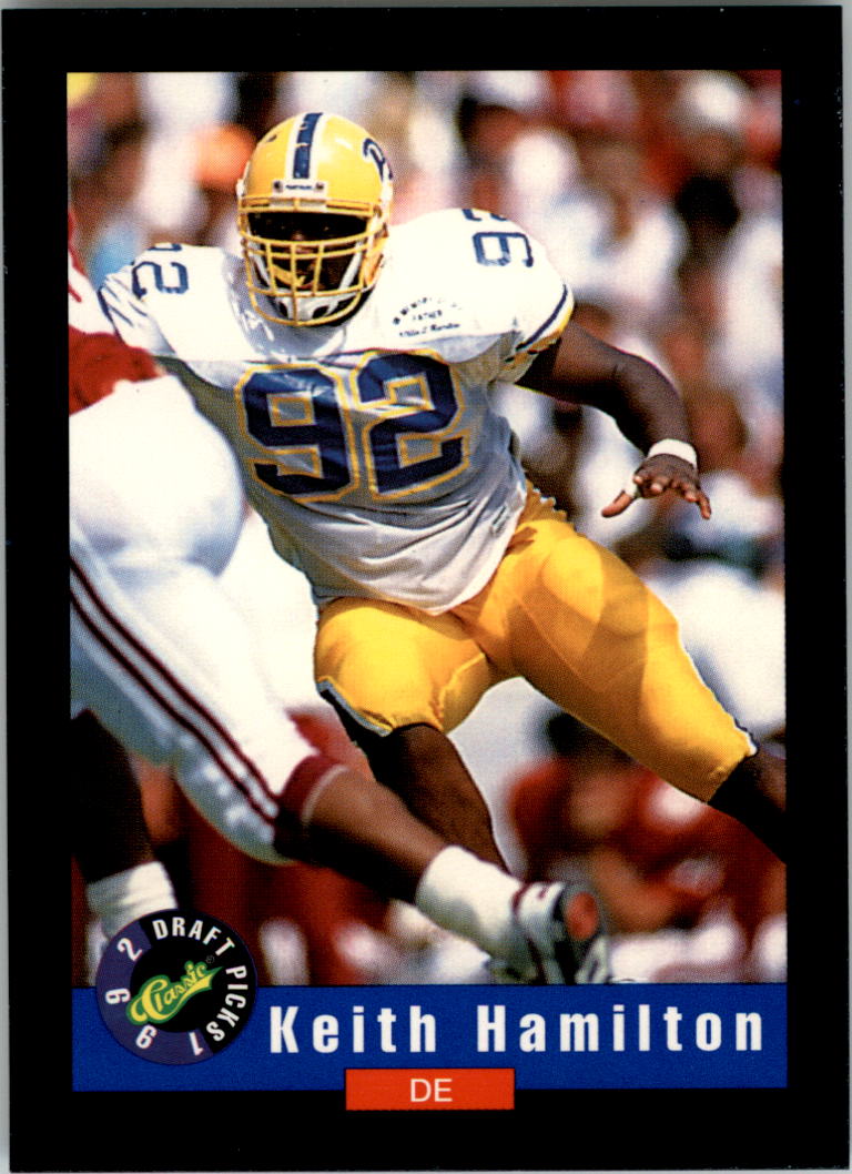 1992 Classic Blister #28 Keith Hamilton - NM-MT