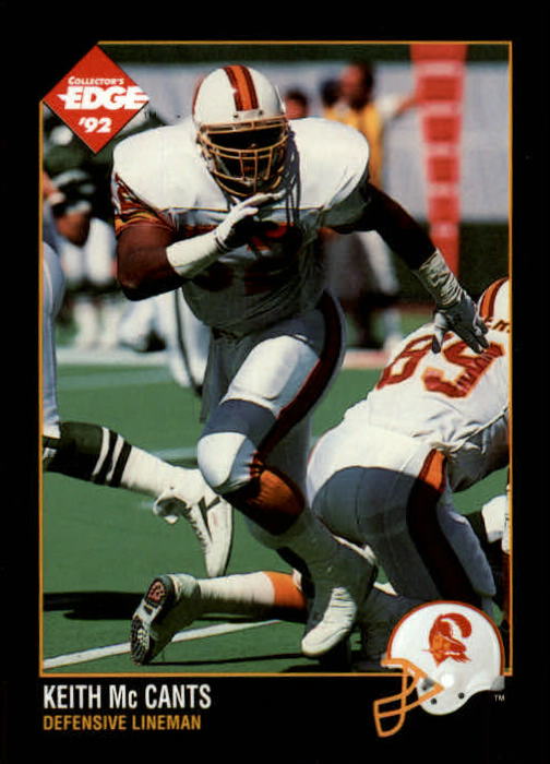 1992 Collector's Edge #169 Keith McCants - NM-MT