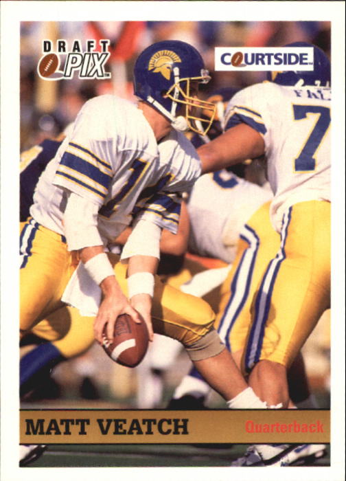 1992 Courtside #6 Matt Veatch - NM-MT