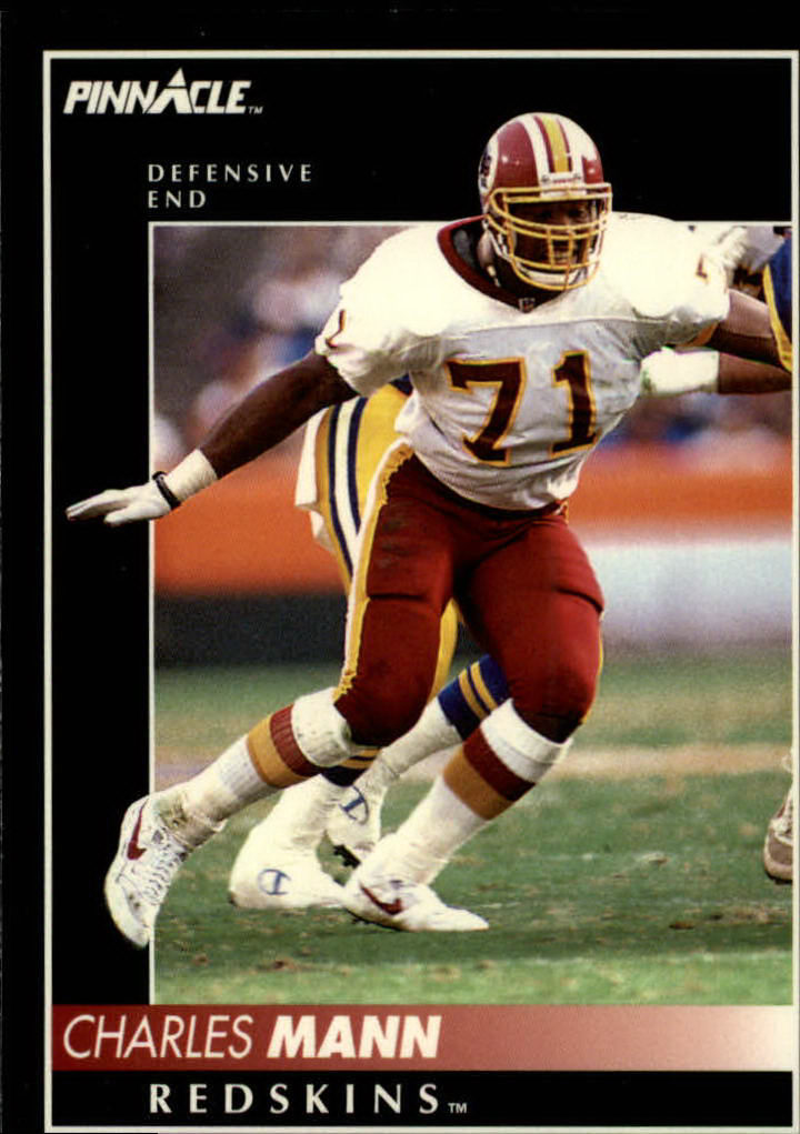 1992 Pinnacle #276 Charles Mann - NM-MT