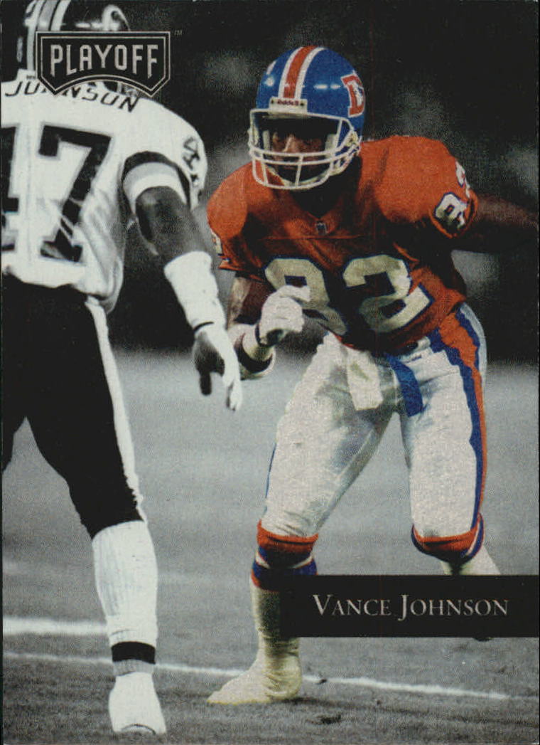 1992 Playoff #102 Vance Johnson - NM-MT - GamesandCards.com | Beckett ...