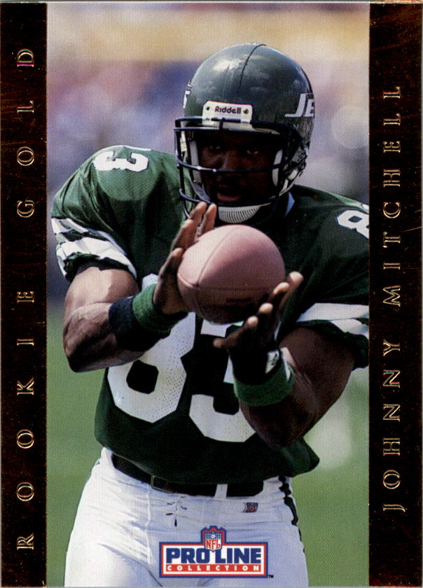1992 Pro Line Portraits Rookie Gold #21 Johnny Mitchell - NM-MT