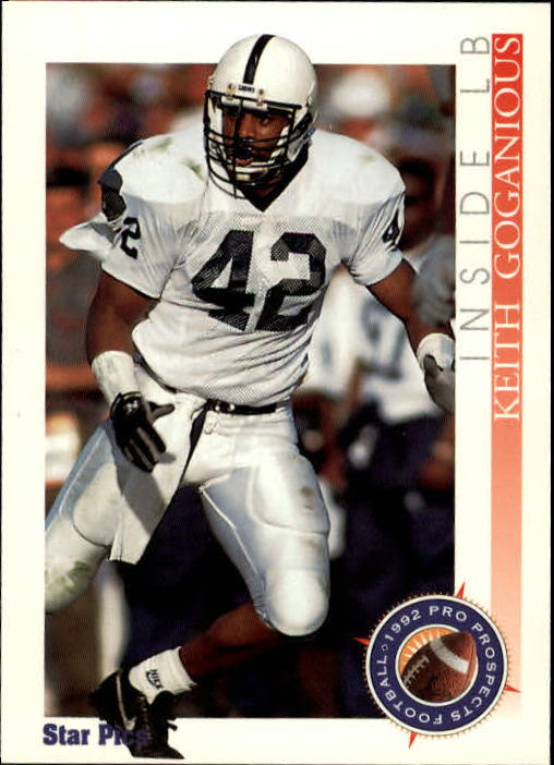 1992 Star Pics #8 Keith Goganious - NM-MT