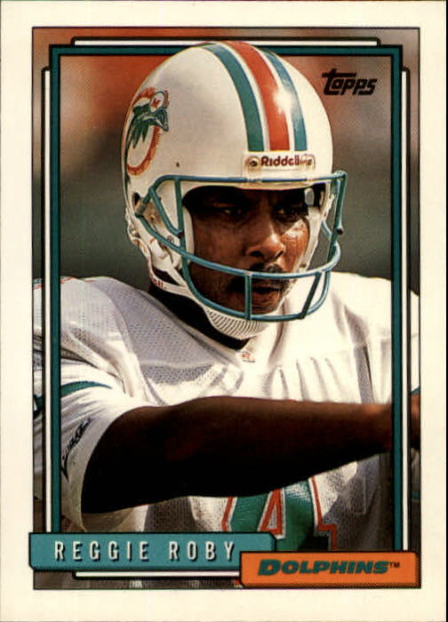 1992 Topps #390 Reggie Roby - NM - Cards And Stuff | Beckett Marketplace