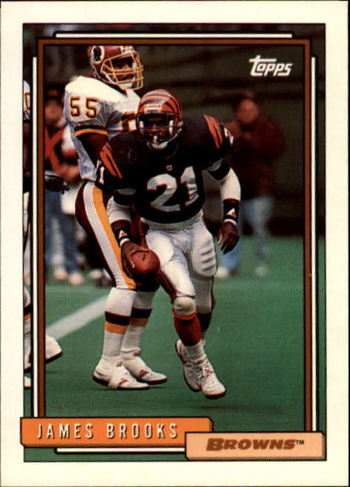 1992 Topps #509 James Brooks - NM-MT