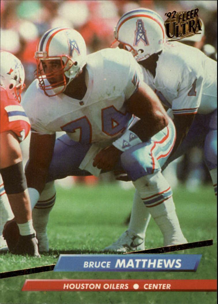 1992 Ultra #148 Bruce Matthews - NM-MT - Card Shack | Beckett Marketplace