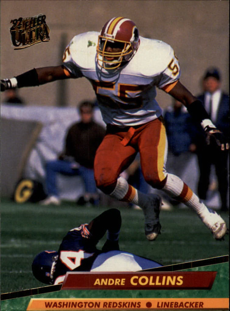 1992 Ultra #401 Andre Collins - NM-MT