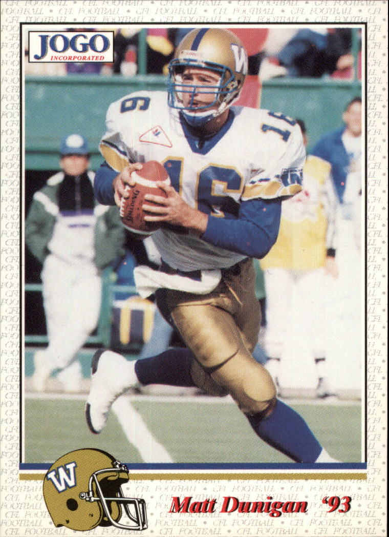 1993 JOGO #23 Matt Dunigan - NM