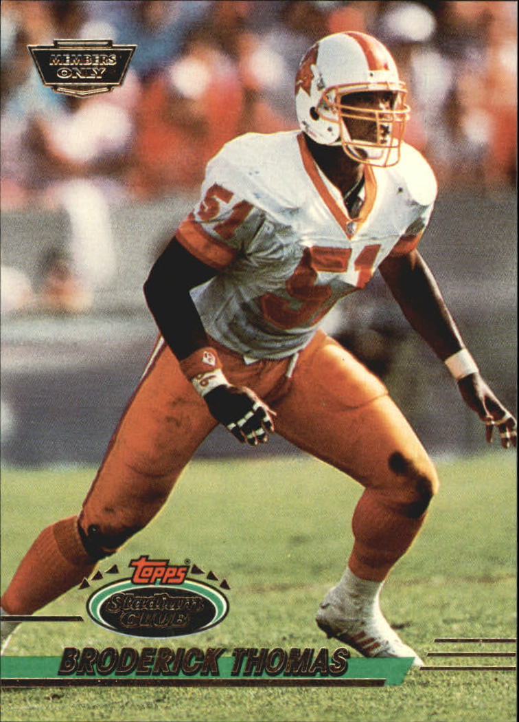 1993 Stadium Club Members Only Parallel #200 Broderick Thomas - NM-MT
