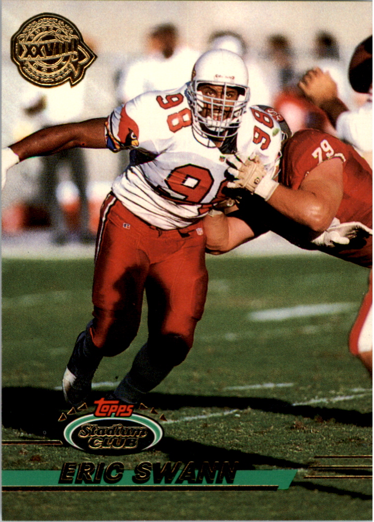 1993 Stadium Club Super Teams Super Bowl #104 Eric Swann - NM-MT