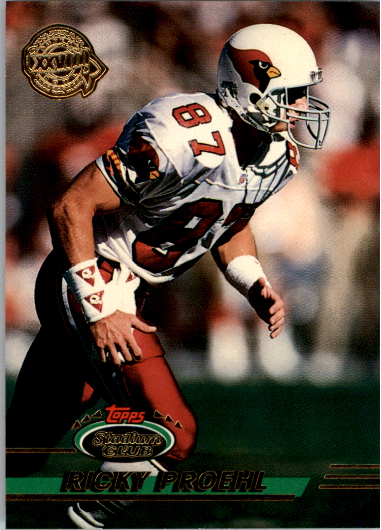 1993 Stadium Club Super Teams Super Bowl #212 Ricky Proehl - NM-MT